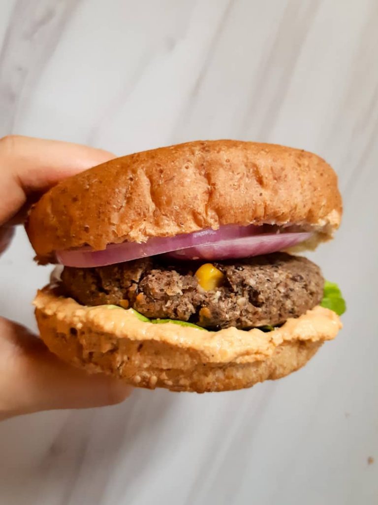 Easy Vegan Black Bean Burgers ( no breadcrumbs! ) – my plantiful cooking