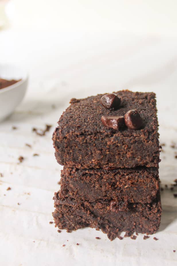 Sugar-free Vegan Black Bean Brownies – my plantiful cooking