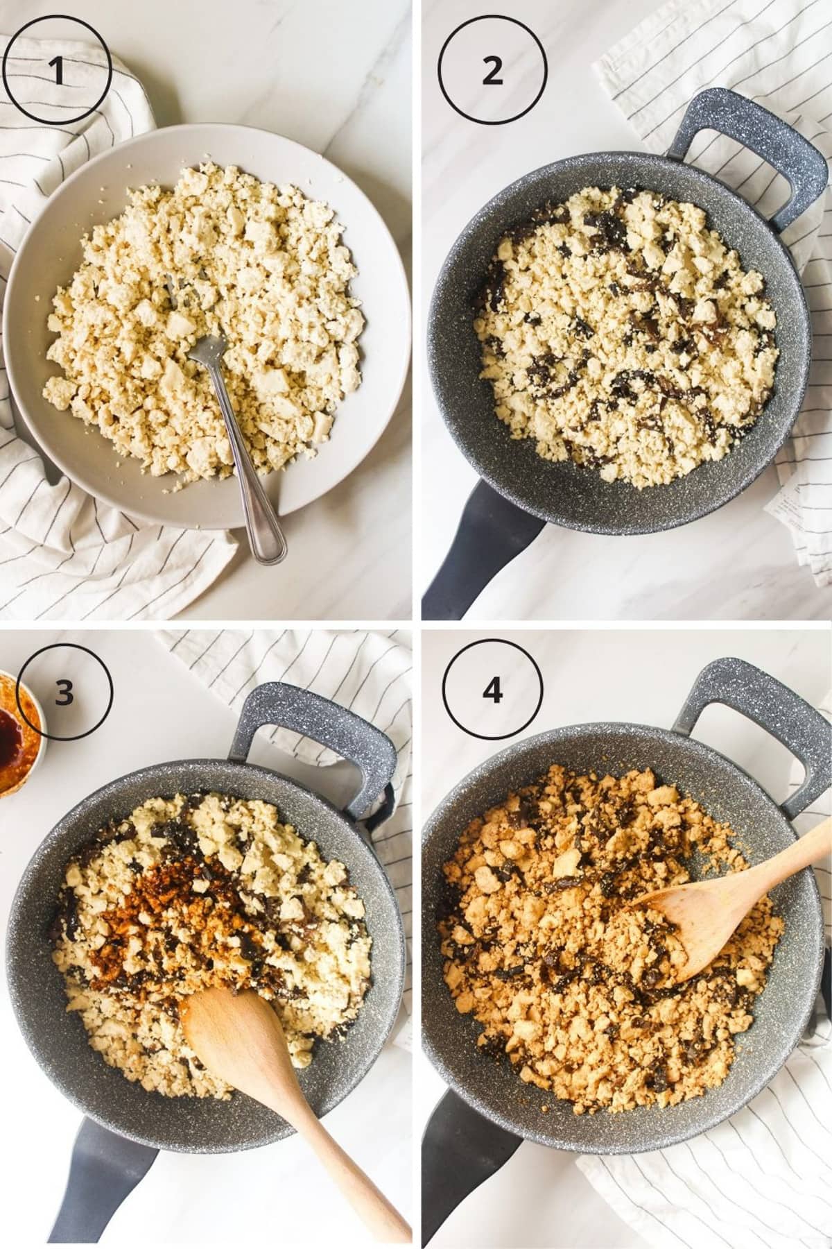Chinese Style Vegan Tofu Minced Pork – My Plantiful Cooking
