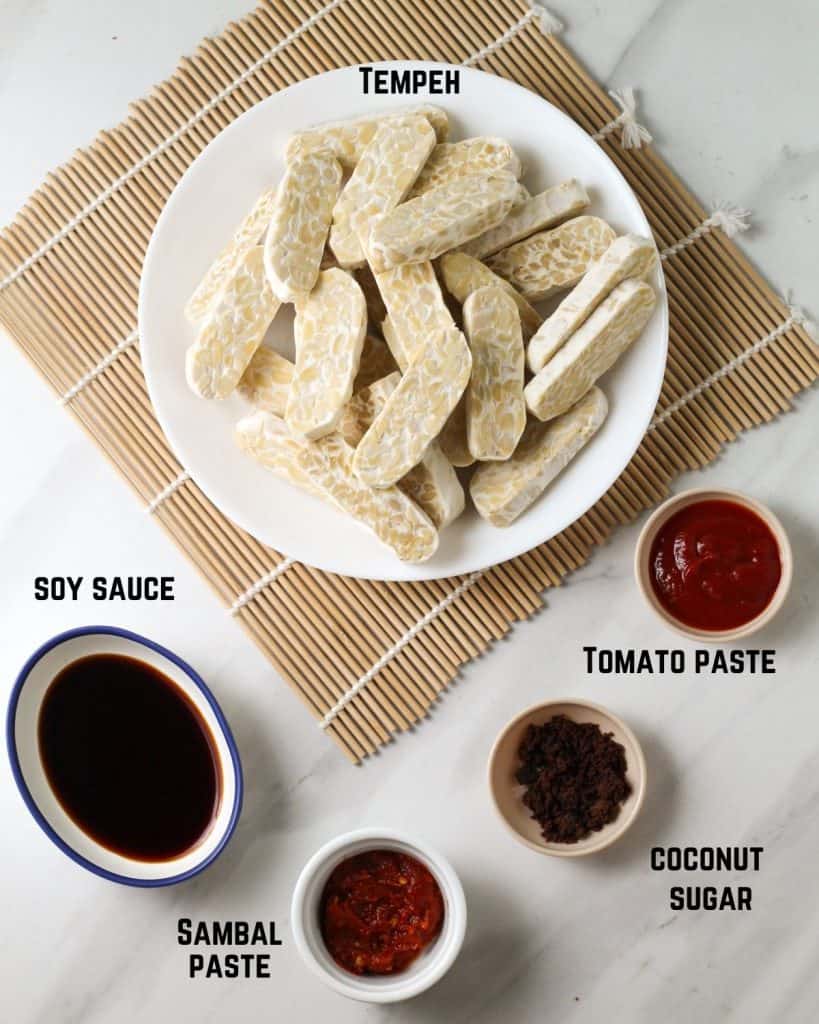 Indonesian Sambal Tempeh (Tempe Goreng Sambal) – My Plantiful Cooking