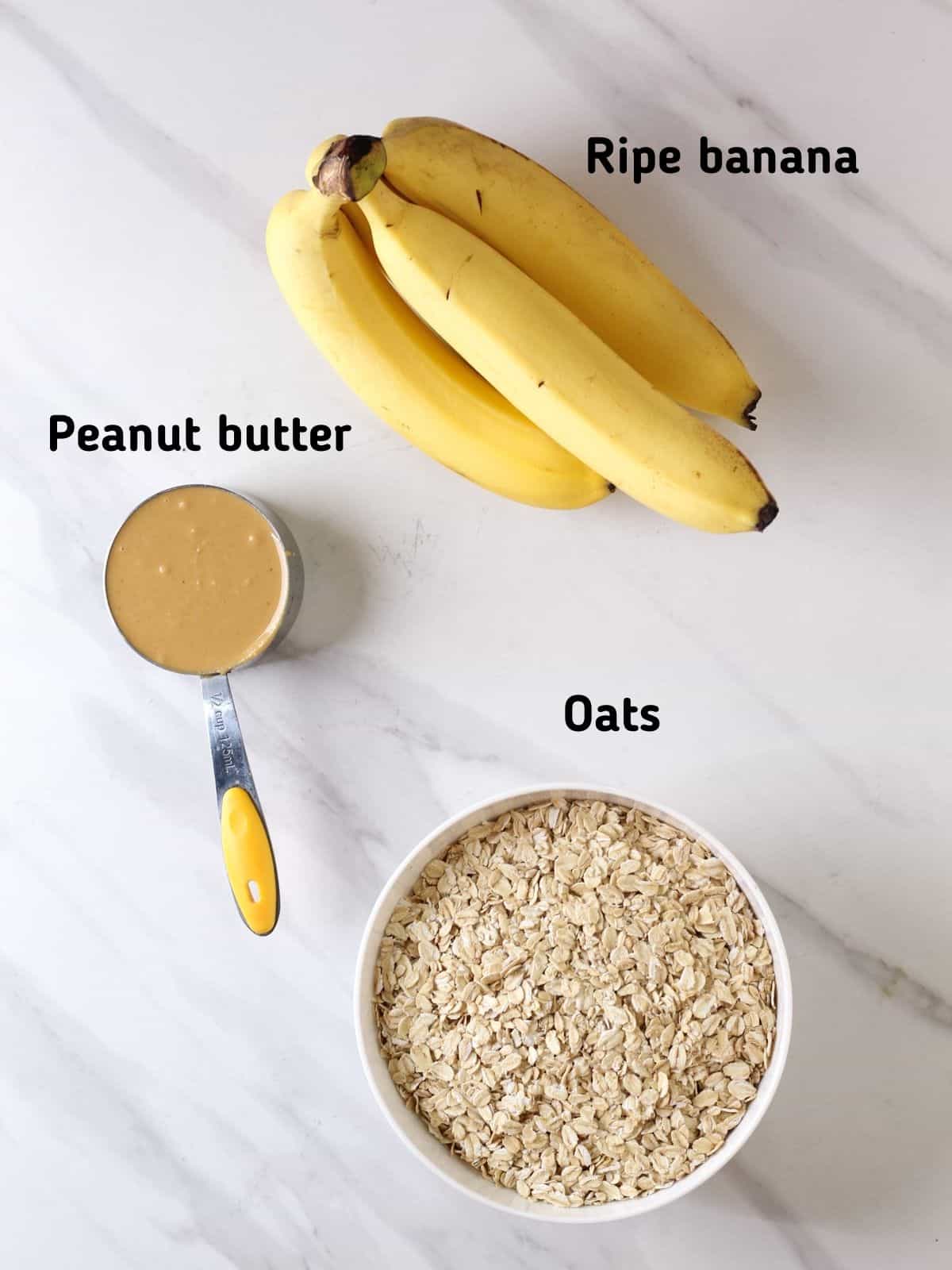 Peanut Butter Banana Oatmeal Breakfast Bars – My Plantiful Cooking