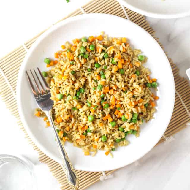 Thai Green Curry Fried Rice – My Plantiful Cooking