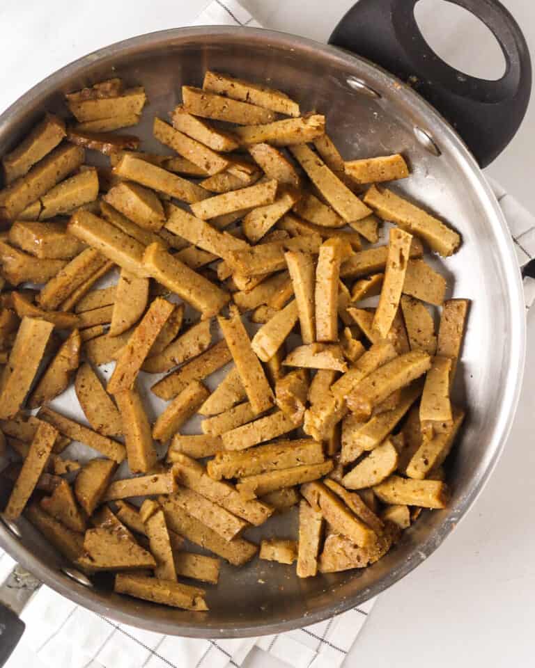 Vegan Chinese Seitan Stir-fry – My Plantiful Cooking