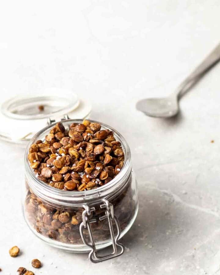 Crunchy Roasted Lentils – My Plantiful Cooking