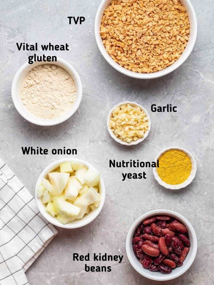 Meaty High Protein Vegan TVP Burgers – My Plantiful Cooking