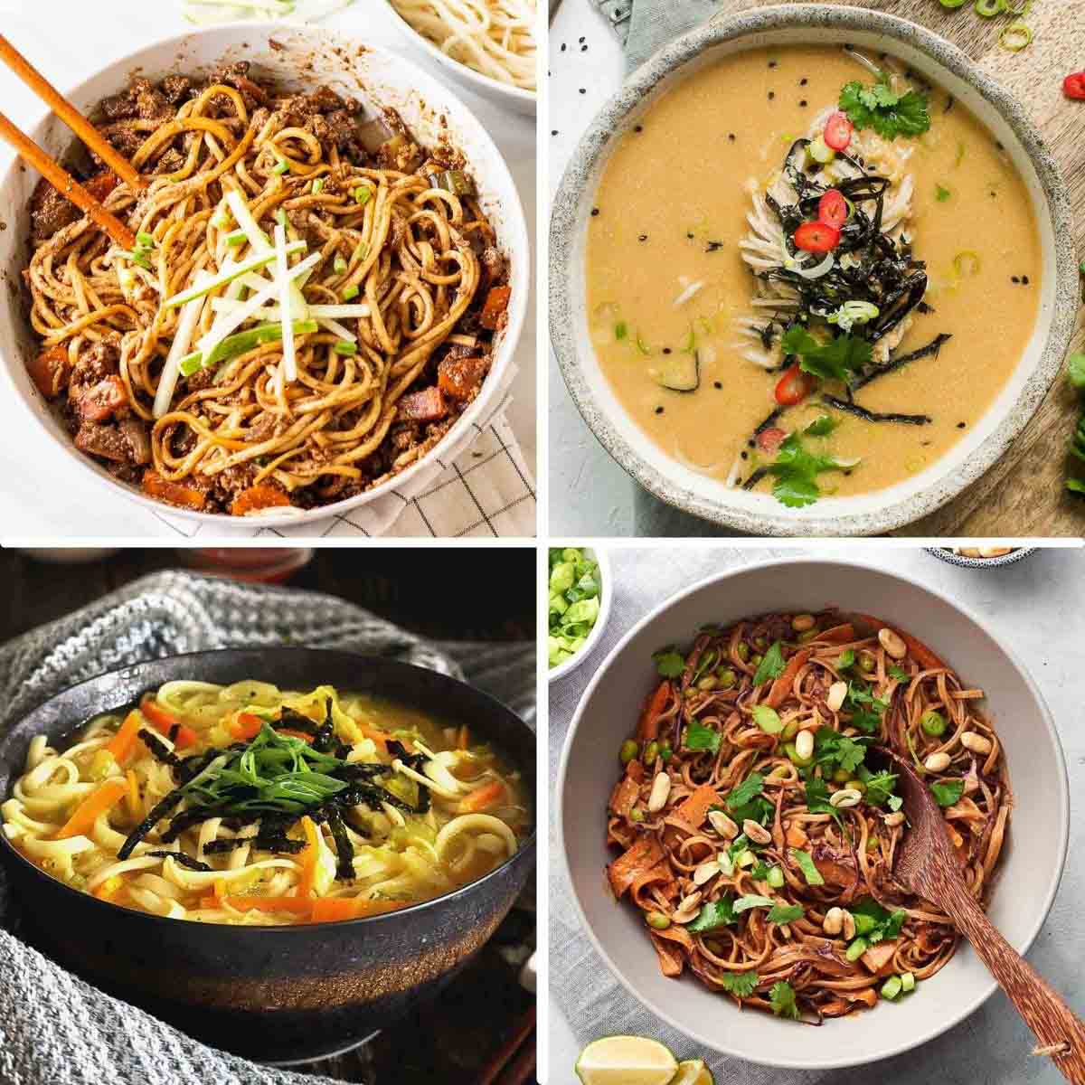 20 Healthy Easy Vegan Noodles Recipes (made in 30 mins) – My Plantiful ...