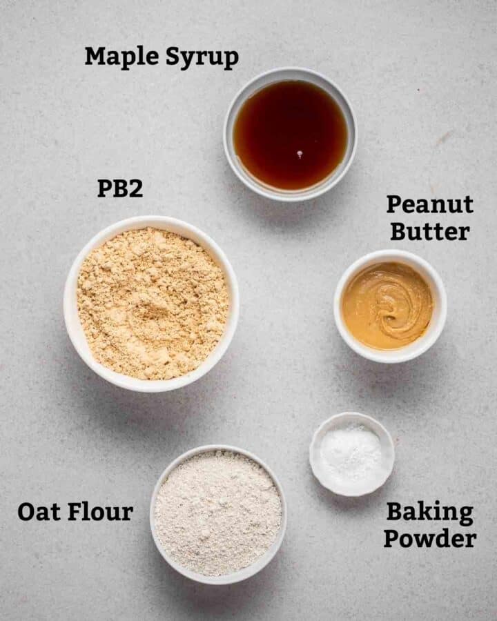 Rich Peanut Butter Powder Cookies (PB2 cookies) – My Plantiful Cooking