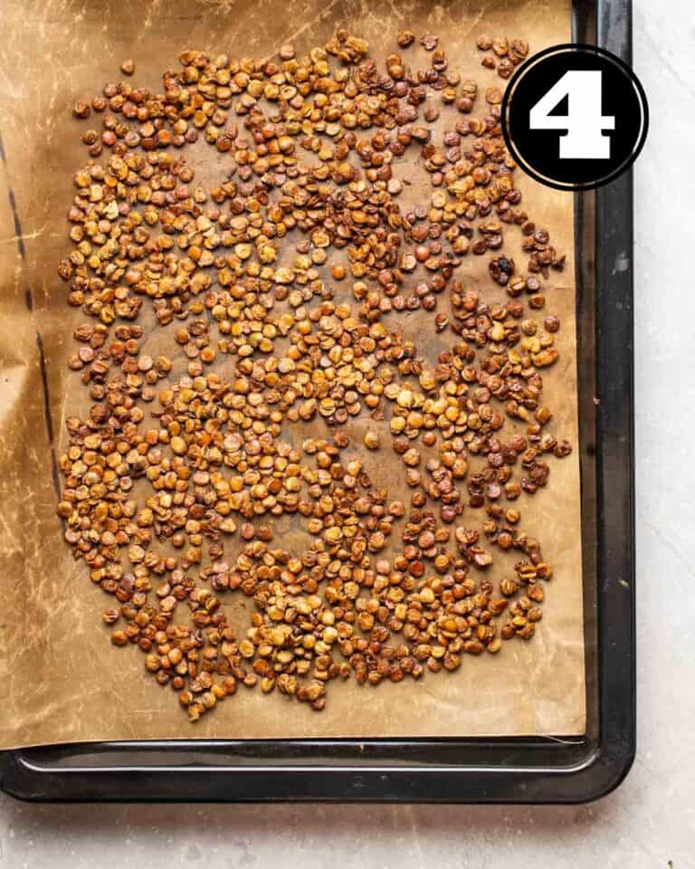 Crunchy Roasted Lentils – My Plantiful Cooking