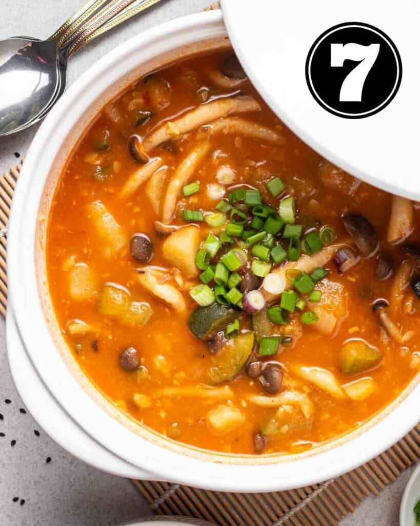 Flavorful Korean Gochujang Soup (Gochujang Stew) – My Plantiful Cooking