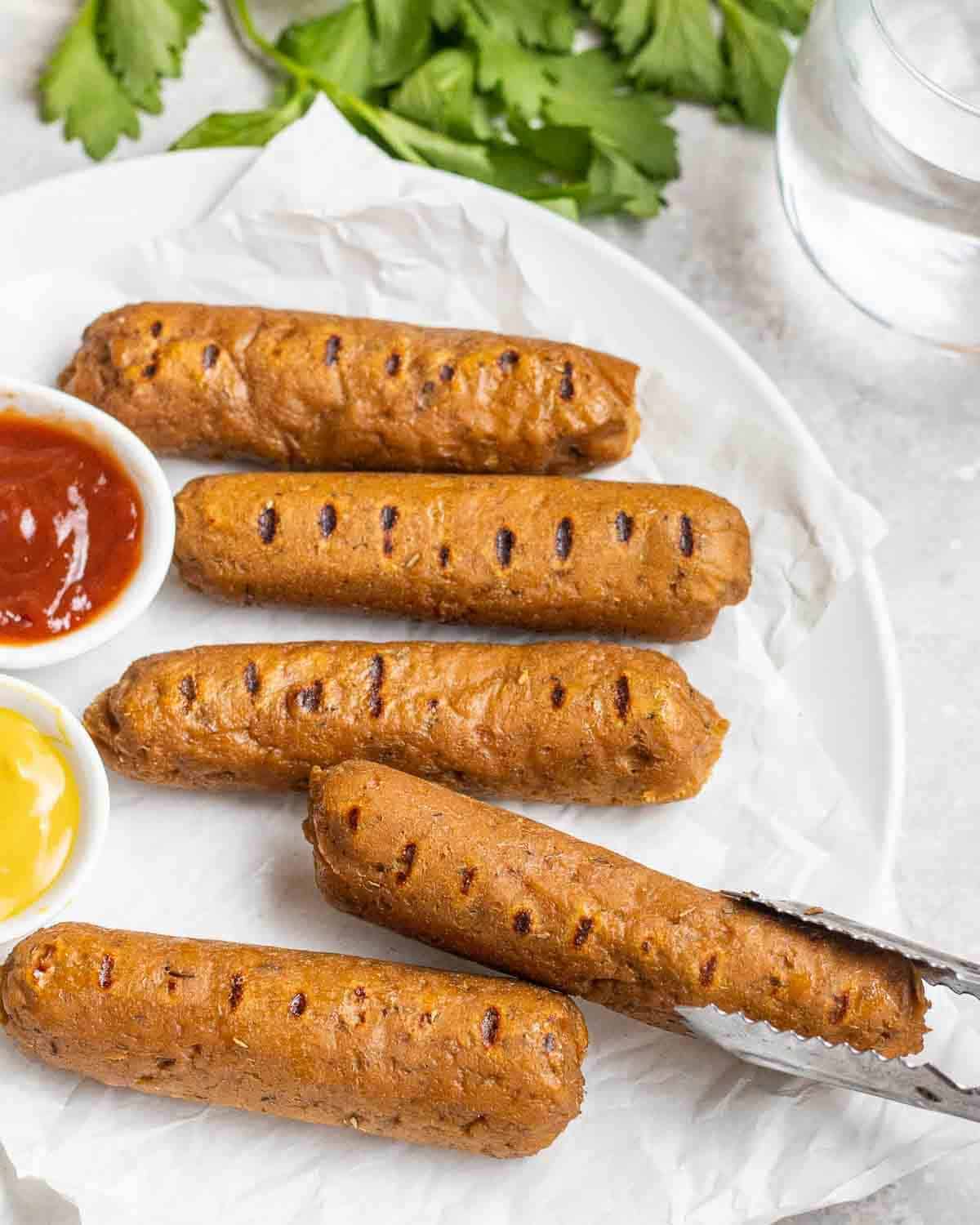 Spicy Vegan Andouille Tofu Sausages My Plantiful Cooking Spicy Vegan Andouille Tofu Sausages My Plantiful Cooking