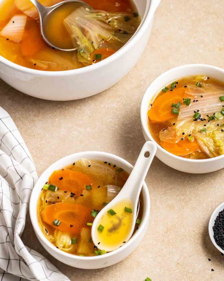 Chinese Napa Cabbage Soup – My Plantiful Cooking