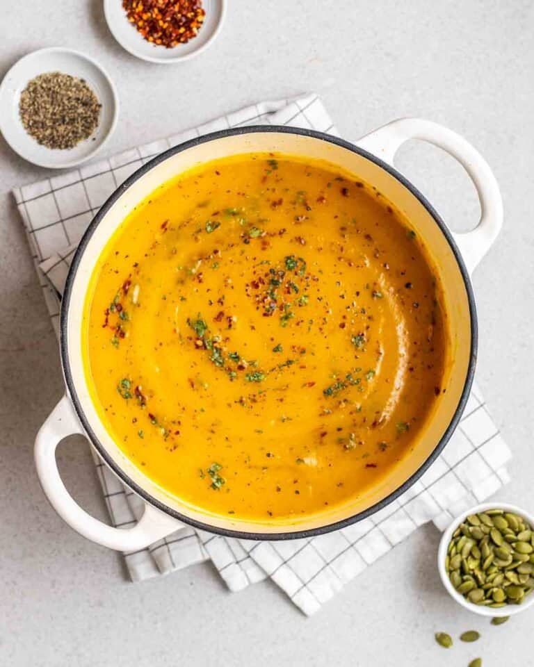 Creamy Pumpkin Potato Soup – My Plantiful Cooking