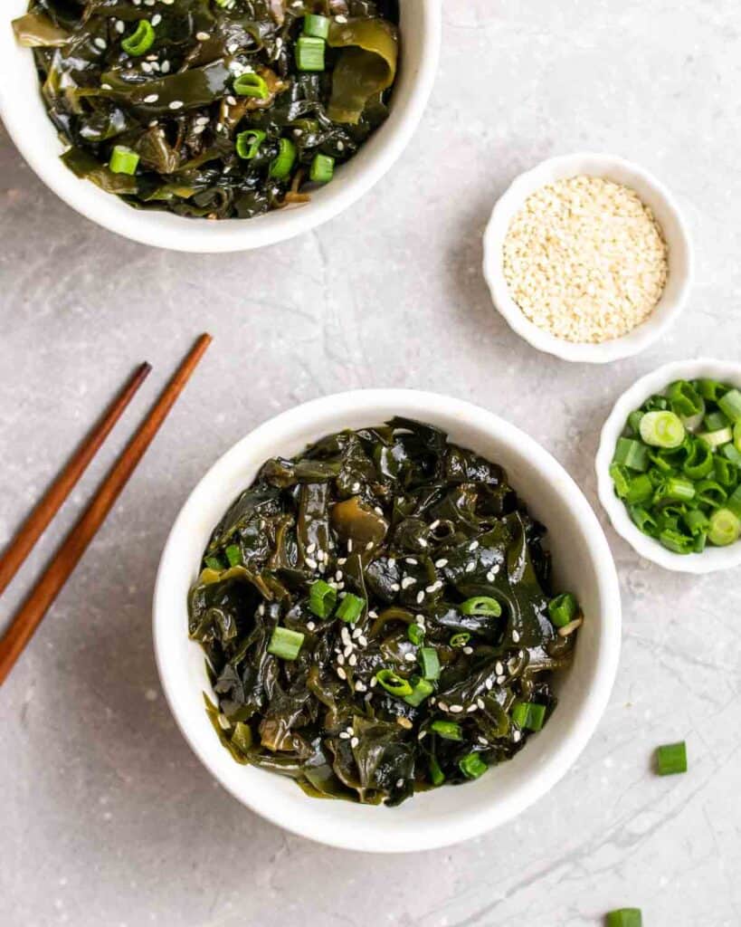 Japanese Wakame Seaweed Salad – My Plantiful Cooking