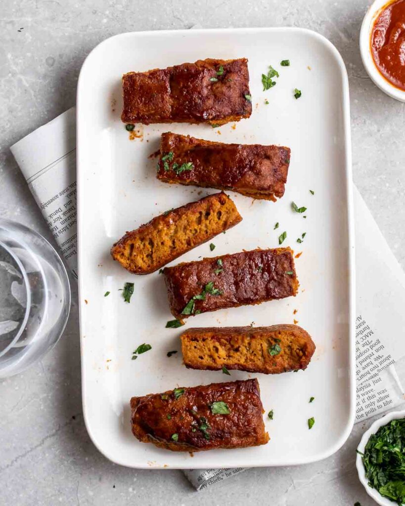 Meaty Vegan BBQ Ribs (seitan ribs) – My Plantiful Cooking