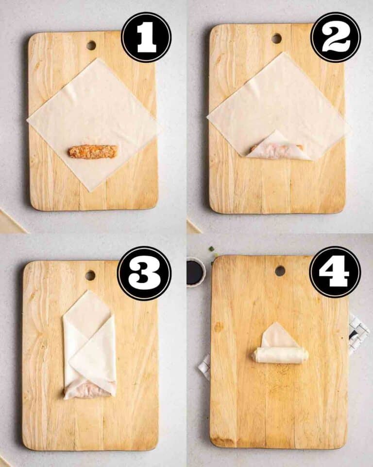 Vegan Baked Lumpia Shanghai (Oven/Air Fryer) – My Plantiful Cooking