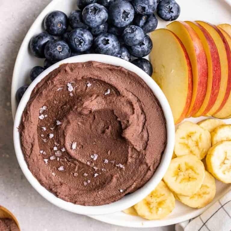 Creamy Dark Chocolate Hummus – My Plantiful Cooking