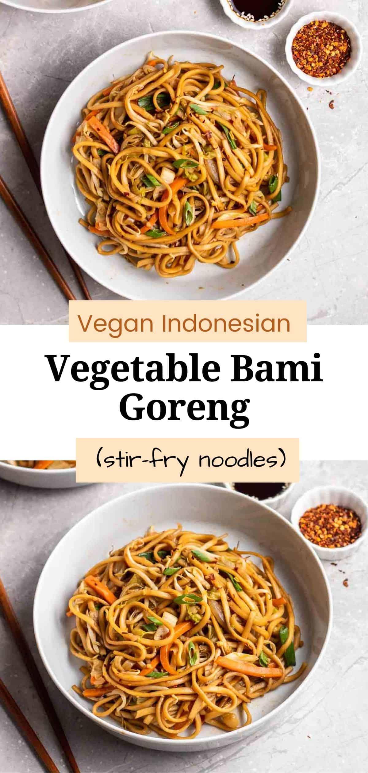 Indonesian Bami Goreng – My Plantiful Cooking