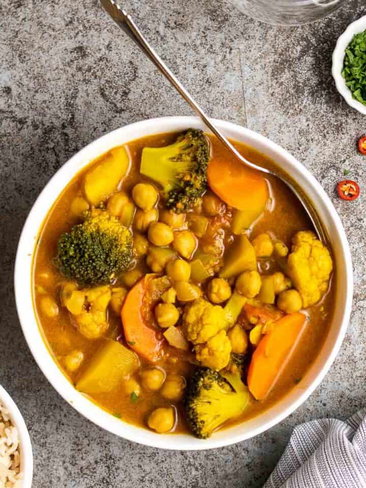 Vegan Vegetable Madras Curry – My Plantiful Cooking