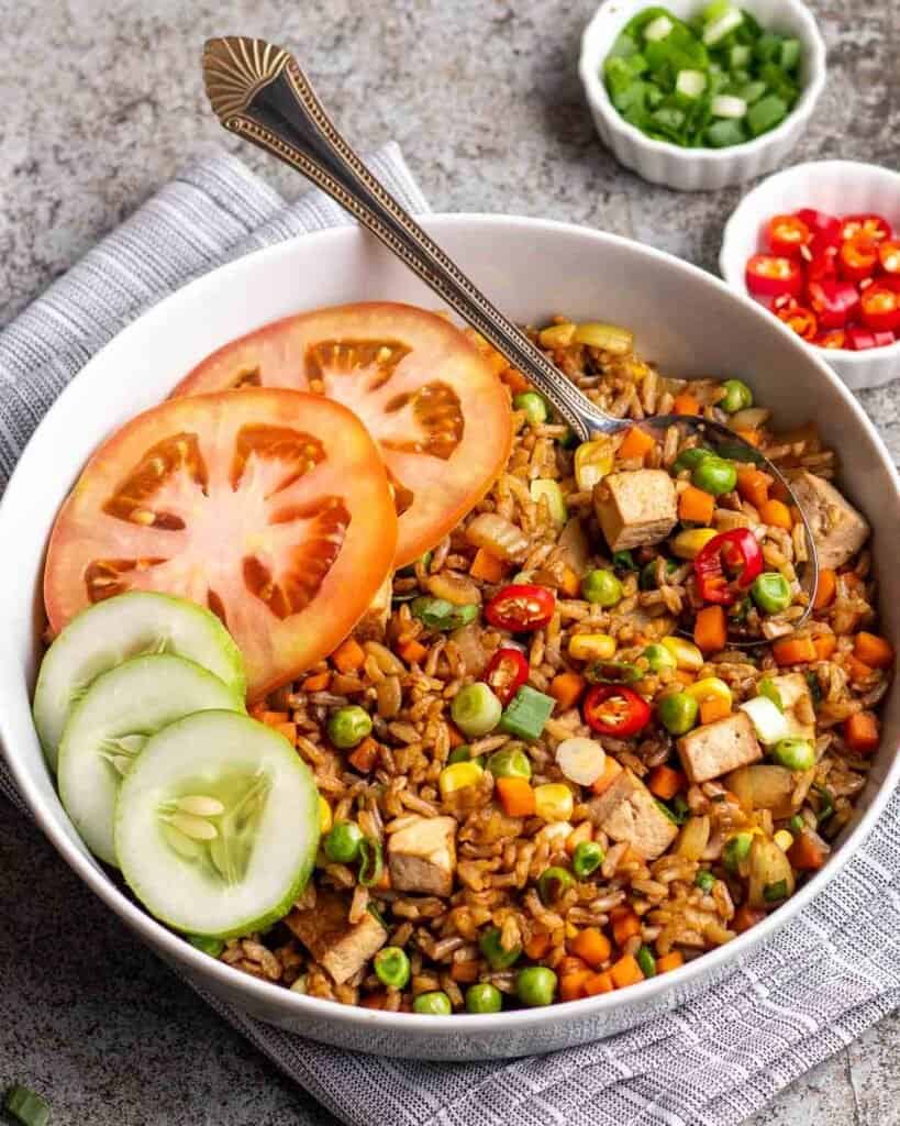 Vegan Nasi Goreng – My Plantiful Cooking