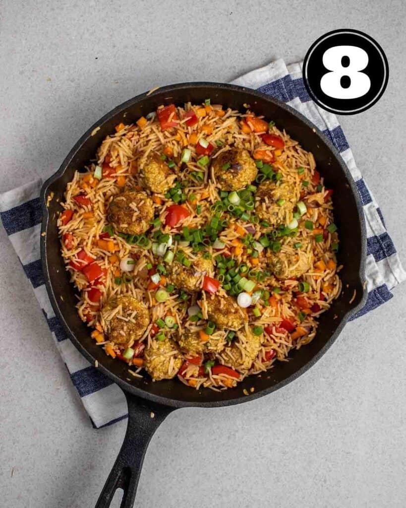 Veg Manchurian Fried Rice – My Plantiful Cooking