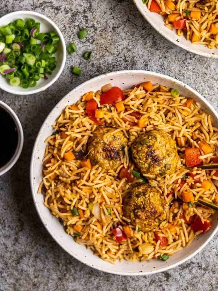 Flavorful Indian Fried Rice – My Plantiful Cooking