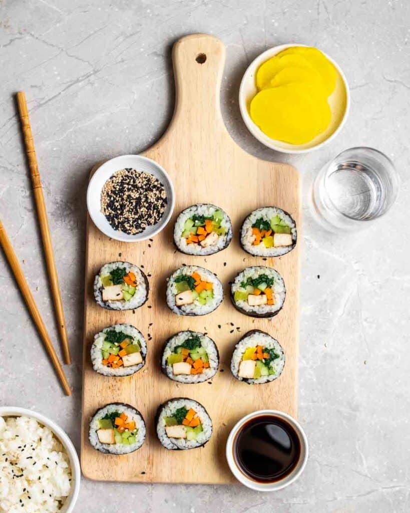Vegan Kimbap – My Plantiful Cooking