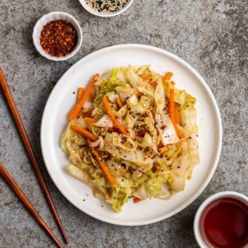 Chinese Carrot Cabbage Stir-fry – My Plantiful Cooking