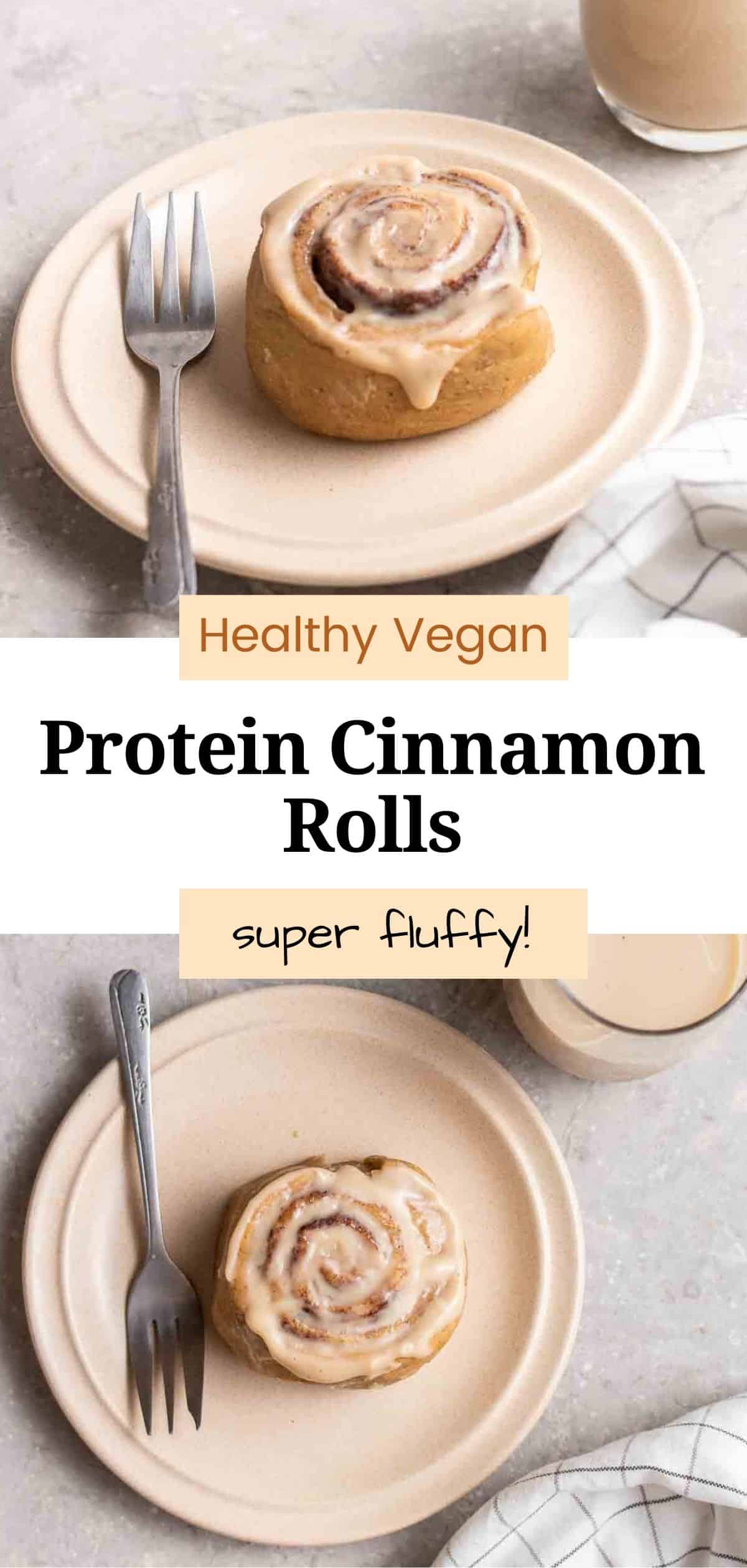 Healthy Protein Cinnamon Rolls – My Plantiful Cooking