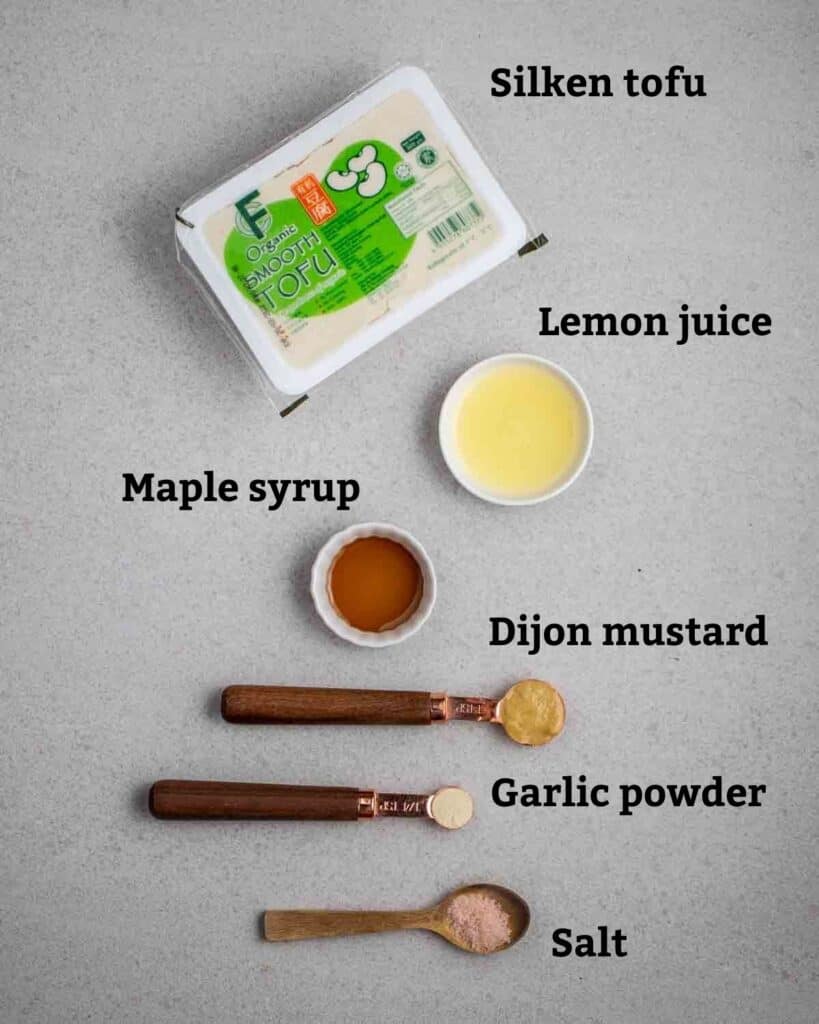 Creamy Tofu Mayonnaise – My Plantiful Cooking