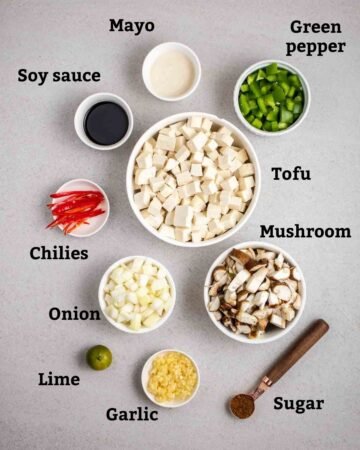 Tofu Sisig (Sizzling tofu) – My Plantiful Cooking