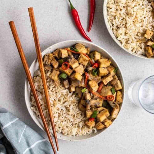 Tofu Sisig (Sizzling tofu) – My Plantiful Cooking