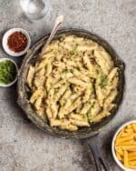 Creamy Chickpea Pasta Sauce – My Plantiful Cooking