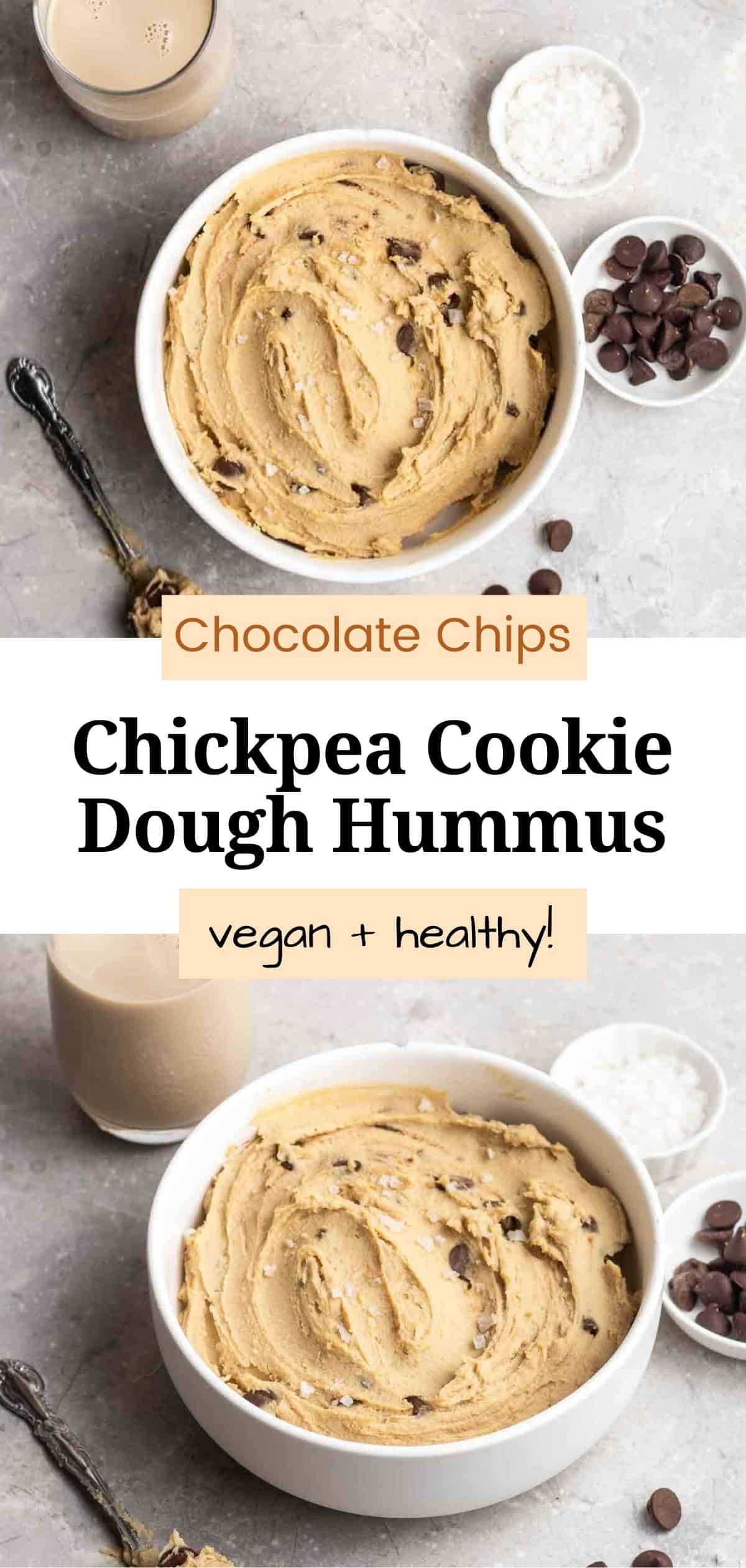 Creamy Chickpea Cookie Dough Hummus – My Plantiful Cooking