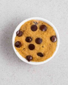 Eggless Chocolate Chip Mug Cookie (Vegan) – My Plantiful Cooking