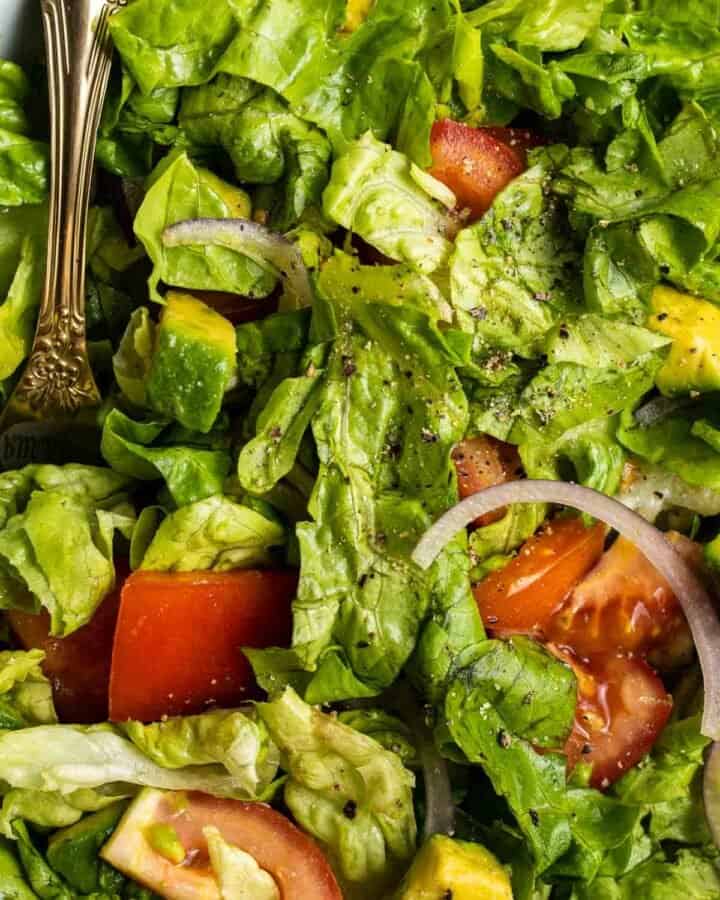 Romaine Lettuce Avocado Salad – My Plantiful Cooking
