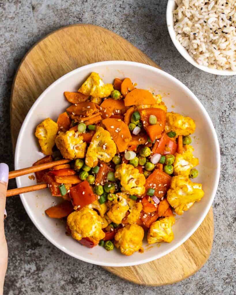 Indian Stir-fry Vegetables – My Plantiful Cooking