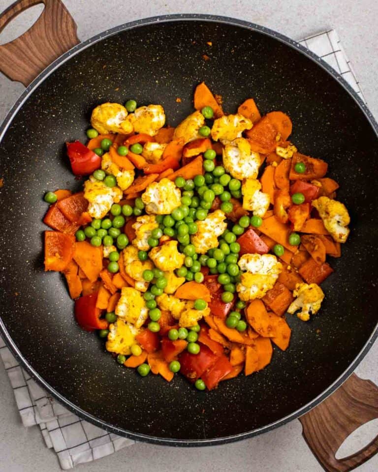 Indian Stir-fry Vegetables – My Plantiful Cooking