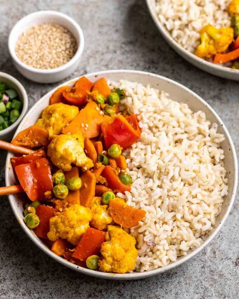 Indian Stir-fry Vegetables – My Plantiful Cooking