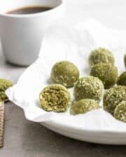 Healthy Matcha Balls – My Plantiful Cooking
