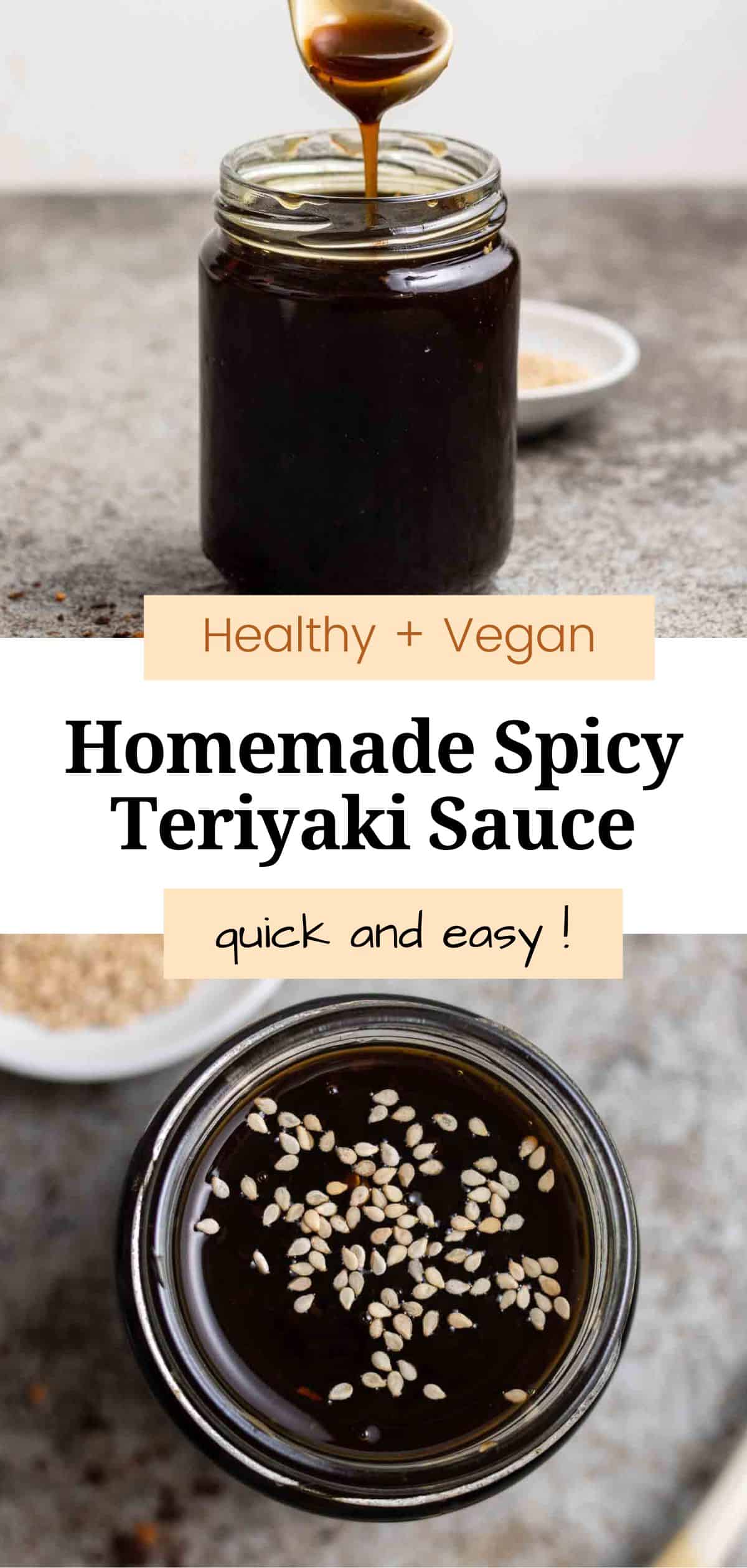 Spicy Teriyaki Sauce My Plantiful Cooking