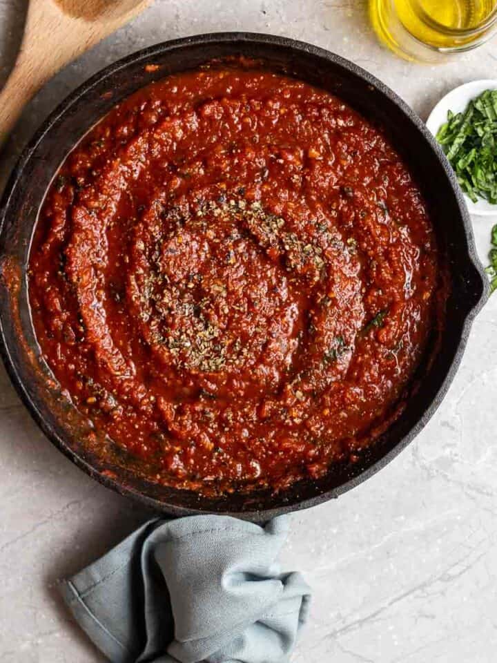 Creamy Chickpea Pasta Sauce – My Plantiful Cooking