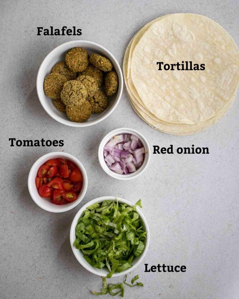 Easy Falafel Tacos – My Plantiful Cooking
