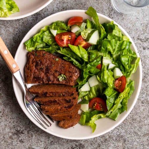 Juicy Vegan Seitan Steak – My Plantiful Cooking