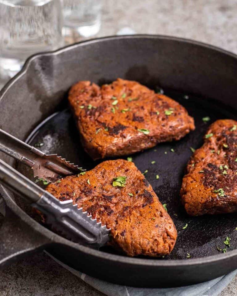 Juicy Vegan Seitan Steak – My Plantiful Cooking