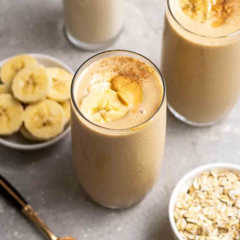 Creamy Peanut Butter Powder Smoothie – My Plantiful Cooking
