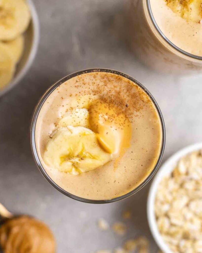 Creamy Peanut Butter Powder Smoothie – My Plantiful Cooking