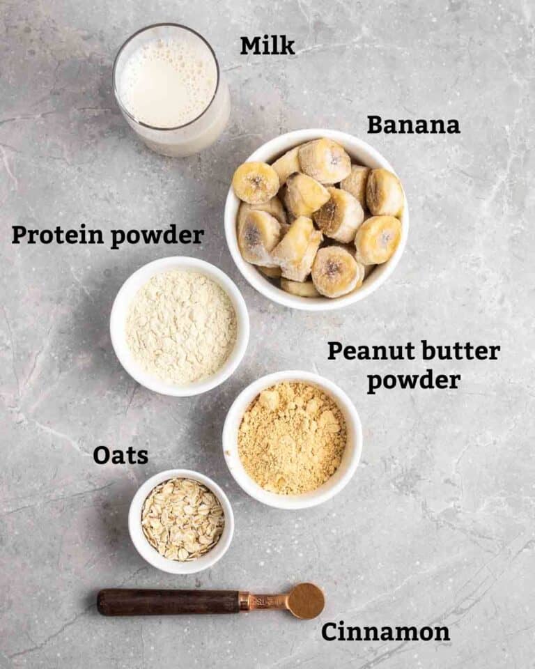 Creamy Peanut Butter Powder Smoothie – My Plantiful Cooking