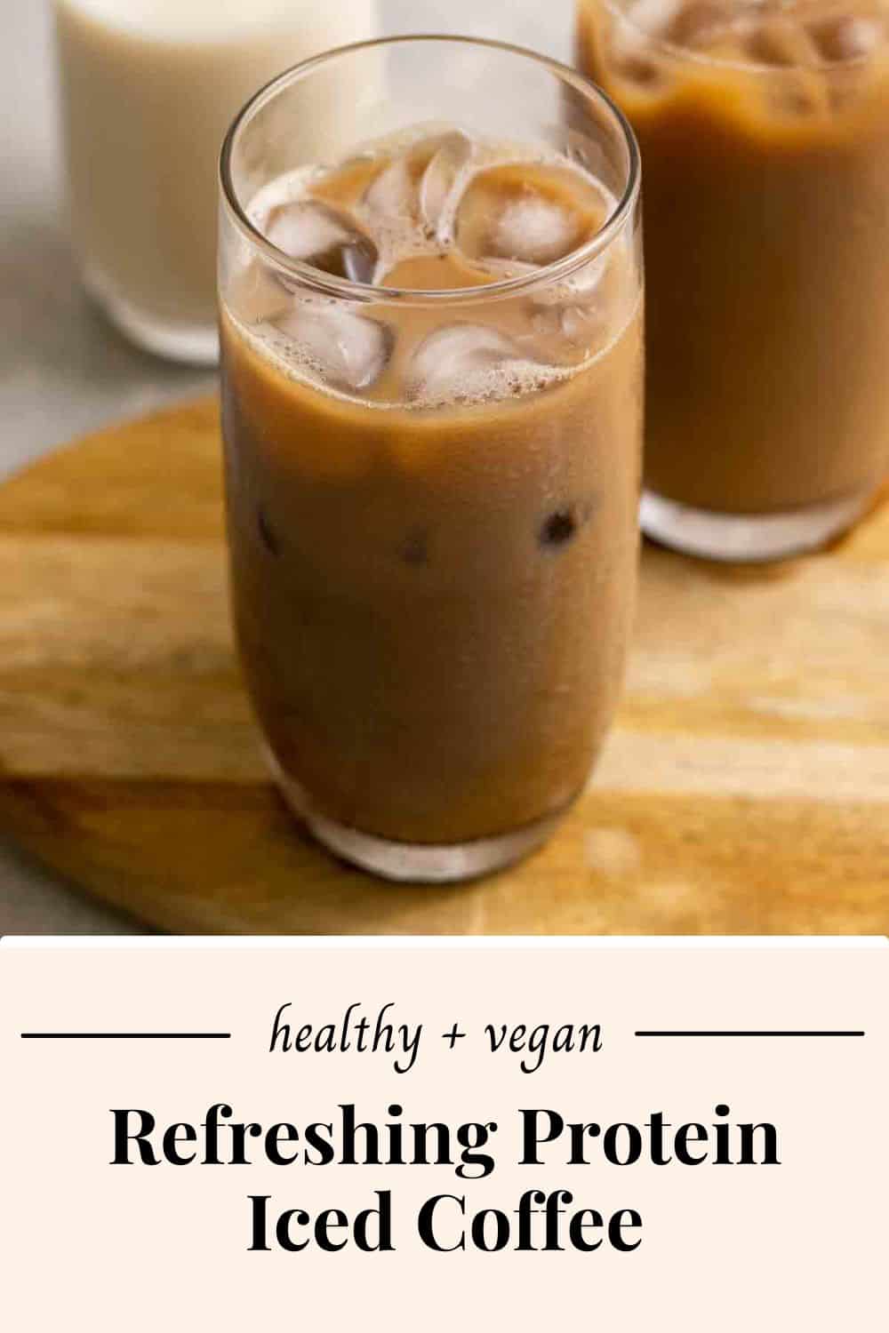 Protein Iced Coffee – My Plantiful Cooking