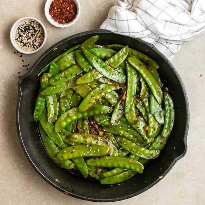Chinese Snow Peas Stir-fry – My Plantiful Cooking