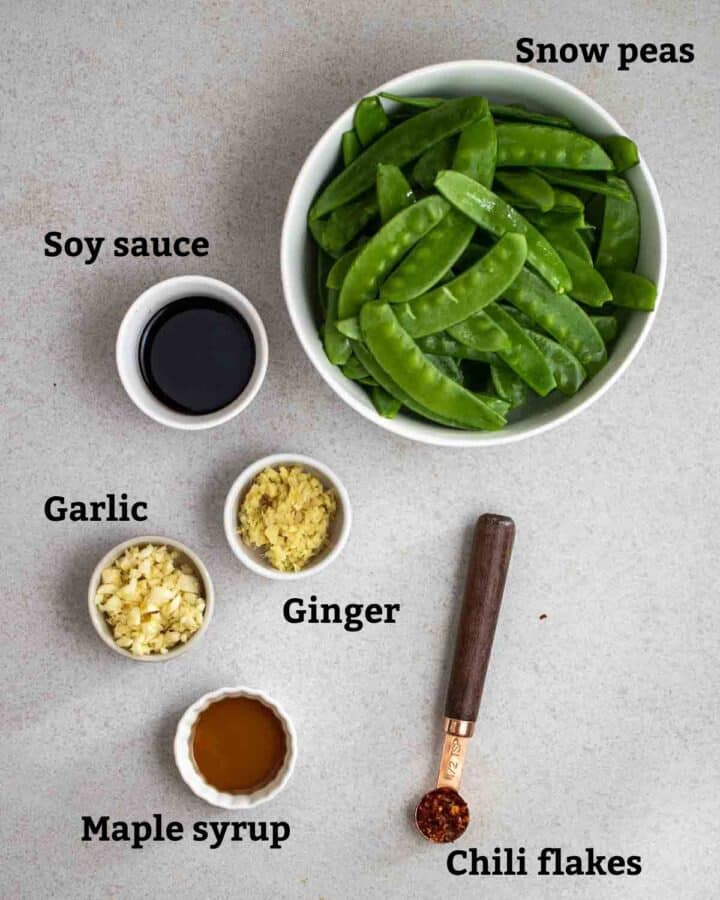 Chinese Snow Peas Stir-fry – My Plantiful Cooking